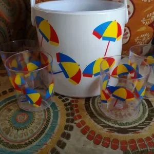Giraffe at Home | Dining | Vintage Giraffe Ice Bucket Wumbrellas On ...